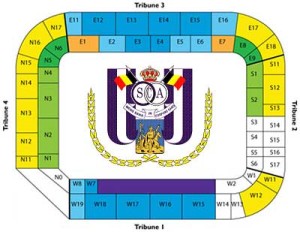 Anderlecht Stadium - Constant Vanden Stock Stadium - Football Tripper