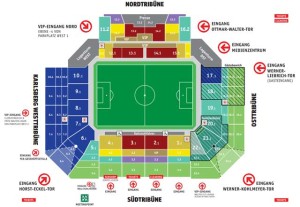 1 Fc Kaiserslautern Stadium Fritz Walter Stadion Football Tripper